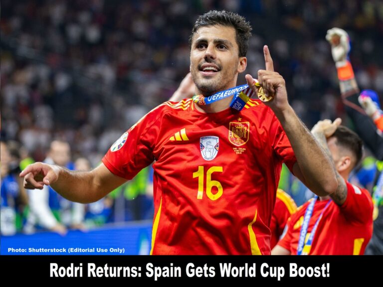 Rodri Returns: Spain World Cup 2026 Boost - Injury Update